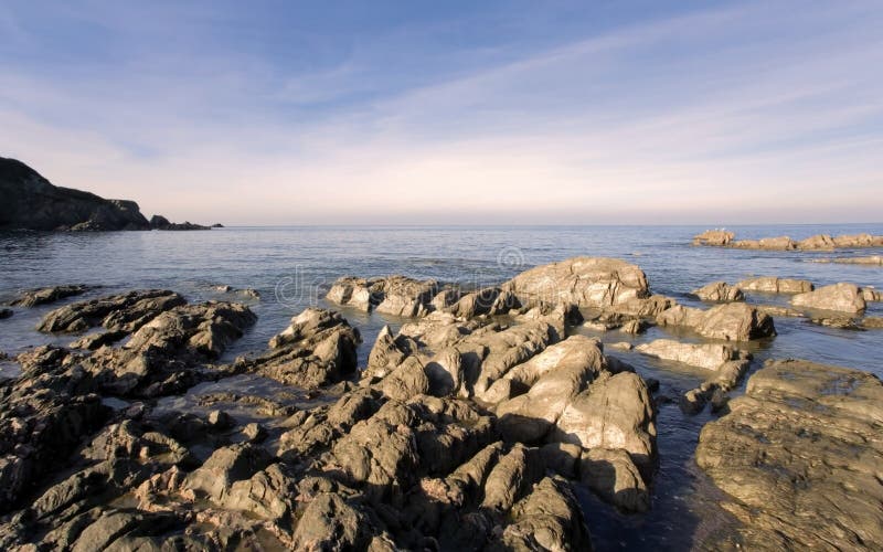 Lee bay stock photo. Image of coastal, devon, ilfracombe - 3483518