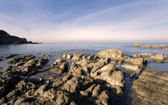 Lee bay stock photo. Image of coastal, devon, ilfracombe - 3483518
