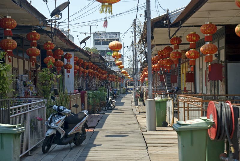 Lee Jetty, Georgetown, Penang, Malaysia Editorial Stock Photo - Image ...