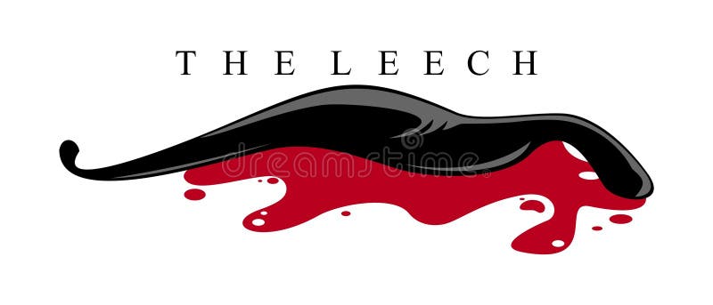 The Leech Logo Design Vector Stock Vector - Illustration of macro ...