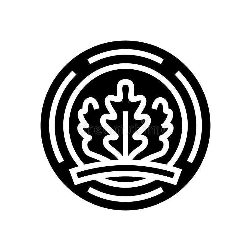 Leed Certification Green Building Glyph Icon Vector Illustration Stock ...