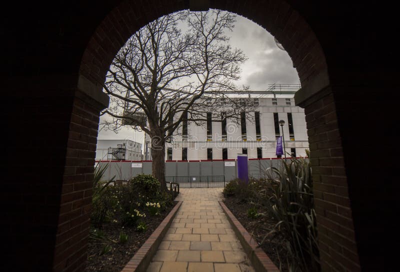 Leeds Beckett University in Headingley Stock Photo - Image of building ...