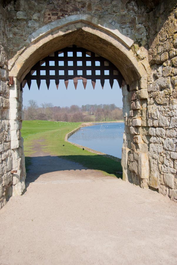 Castle Gateway stock image. Image of gard, architecture - 186877