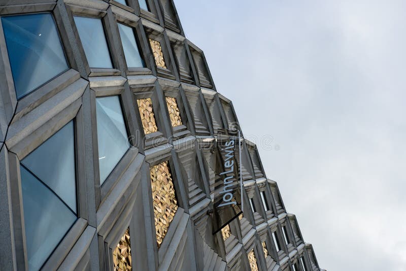John Lewis Building in Leeds, England. the Building Features ...