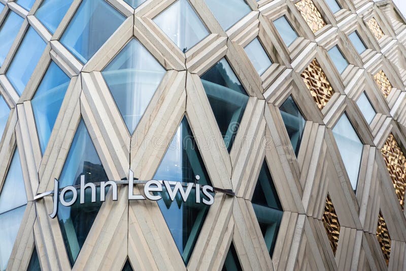 John Lewis Building in Leeds, England. the Building Features ...