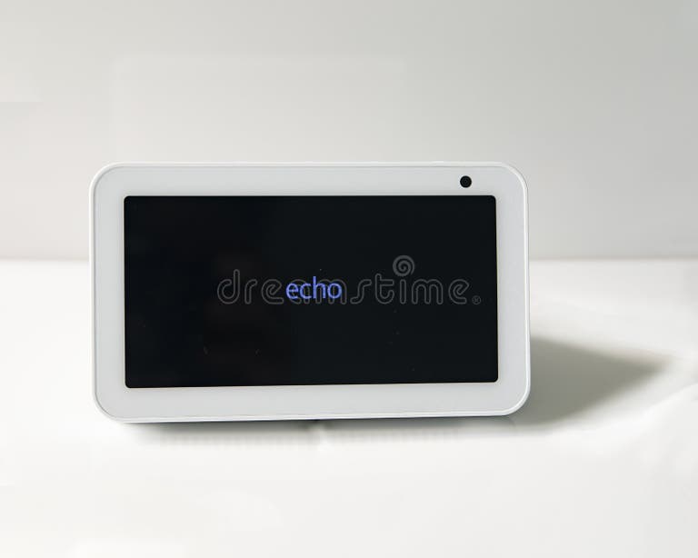Alexa Echo Show 5 Amazon Smart Speaker Editorial Photo - Image of ...