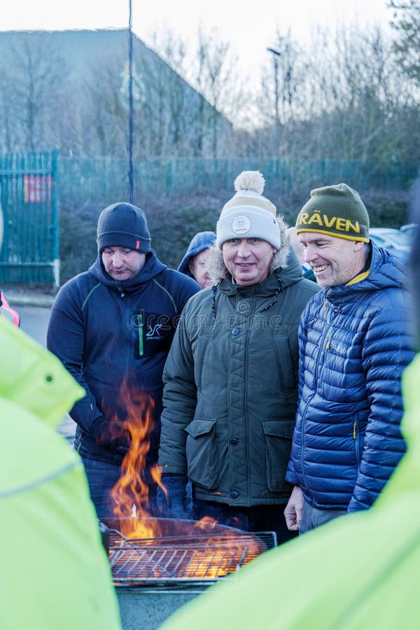 Royal Mail Strike Picket Line at Leeds Mail Centre, Leeds, UK Editorial ... Royal Mail Strike Picket Line at Leeds Mail Centre, Leeds, UK Editorial ...