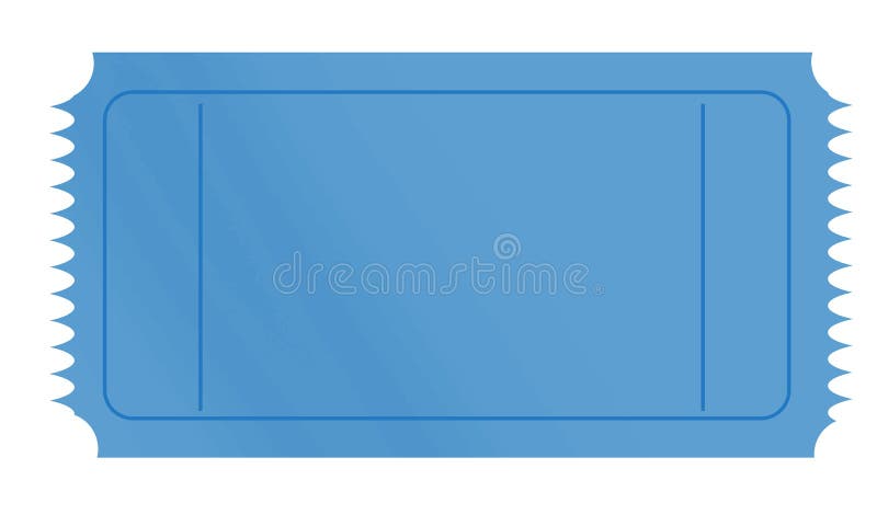 Leeg kaartje stock illustratie. Illustration of leeg, toegeven - 7625107