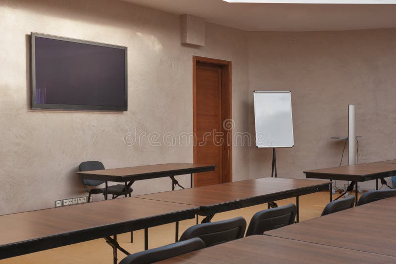Leeg klaslokaal stock foto. Image of binnen, leeg, seminarie - 39901954