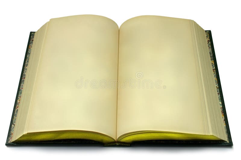 Leeg Open Boek stock foto. Afbeelding bestaande uit wijnoogst - 1932494