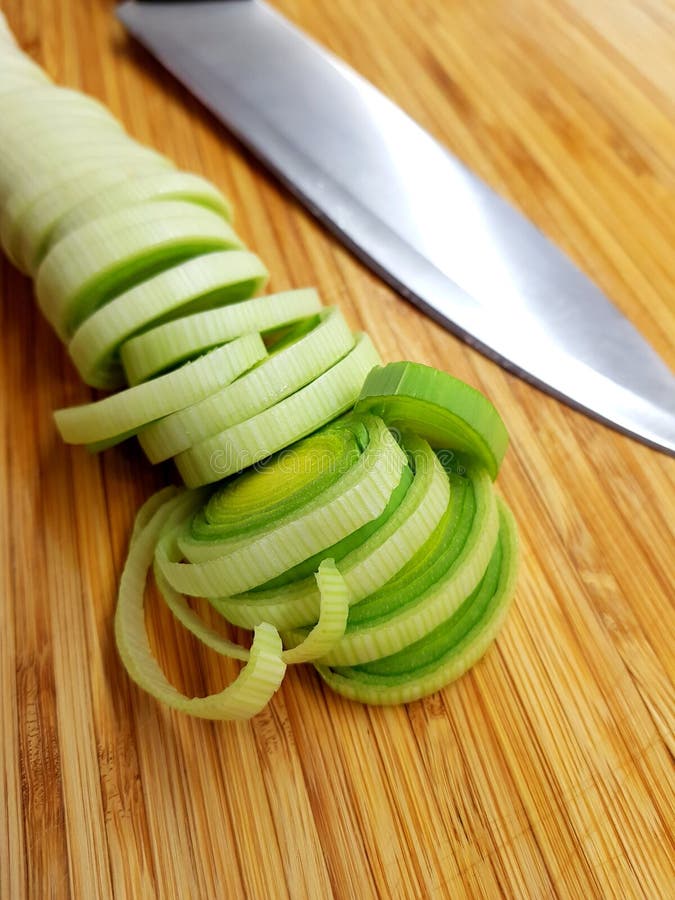 Leeks stock image. Image of ring, ingredient, symbol - 137409657