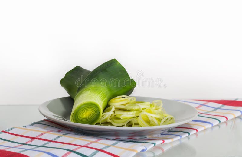 Leek stock photo. Image of healthy, cloth, vegetable - 51535532