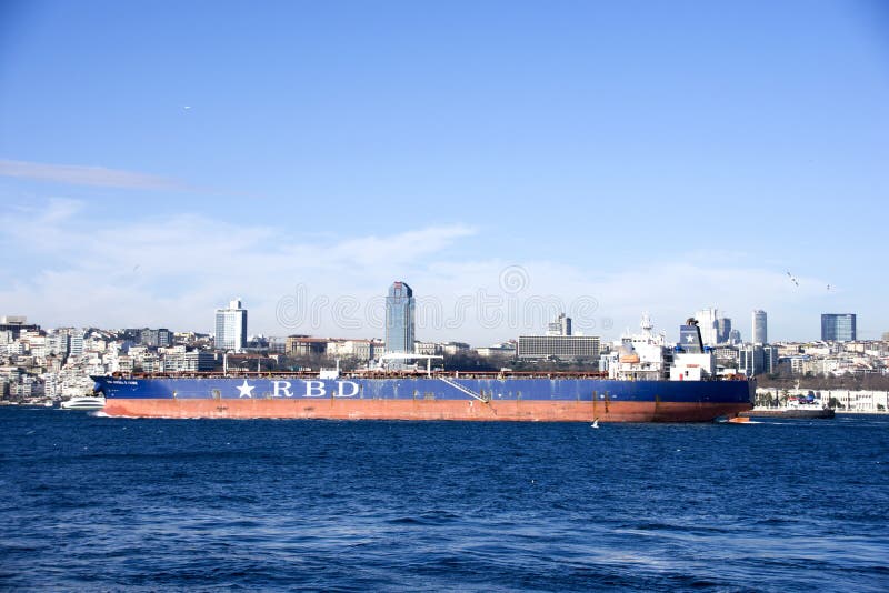 Leercontainerschiff Monte Sarmiento, Das Durch Meer Umzieht Primorsky ...