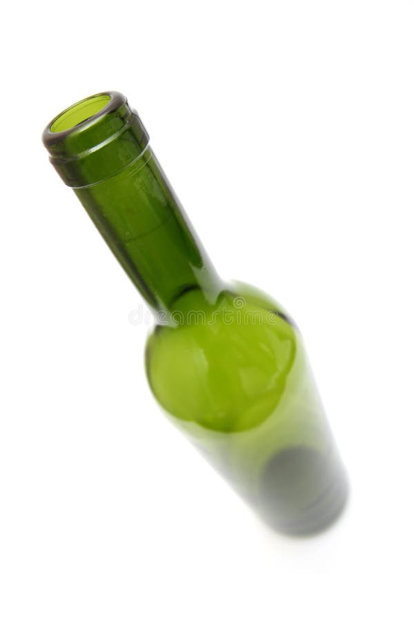Leere Flasche Wein stockfoto. Bild von flasche, nachrichten - 13404904