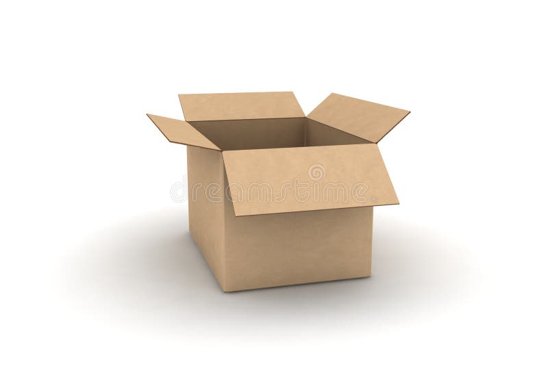 Leere Pappe Bild. Bild: 6738154