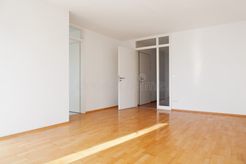 Leerer Raum in der Wohnung stockbild. Bild von für, innen - 24243589