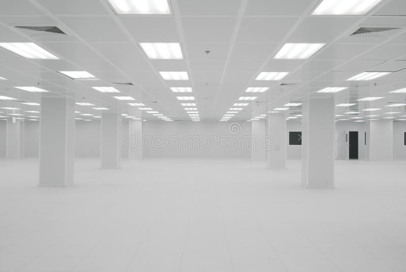 Leerer Raum stockbild. Bild von hintergrund, planen, fabrik - 24977159