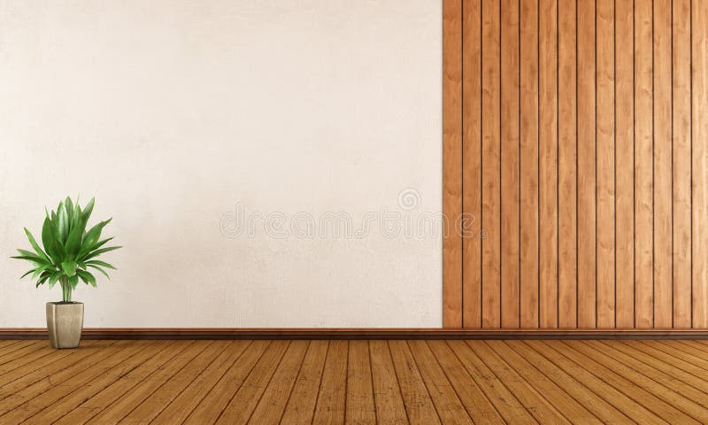 Leerer Raum stock abbildung. Illustration von aufenthaltsraum - 47933457