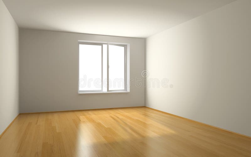 Leerer Raum stock abbildung. Illustration von ansicht - 5381929
