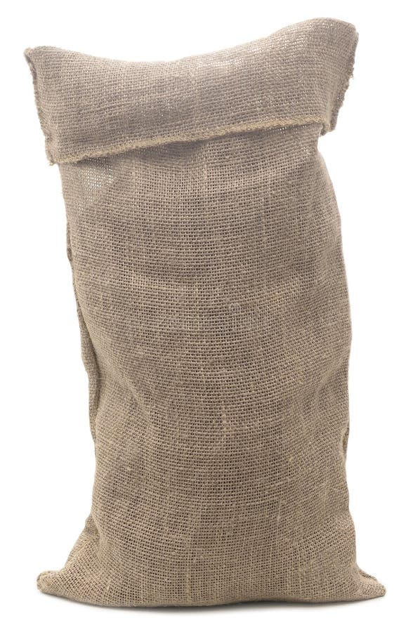 Leerer Sack stockbild. Bild von gemasert, beutel, gewebe - 34883221