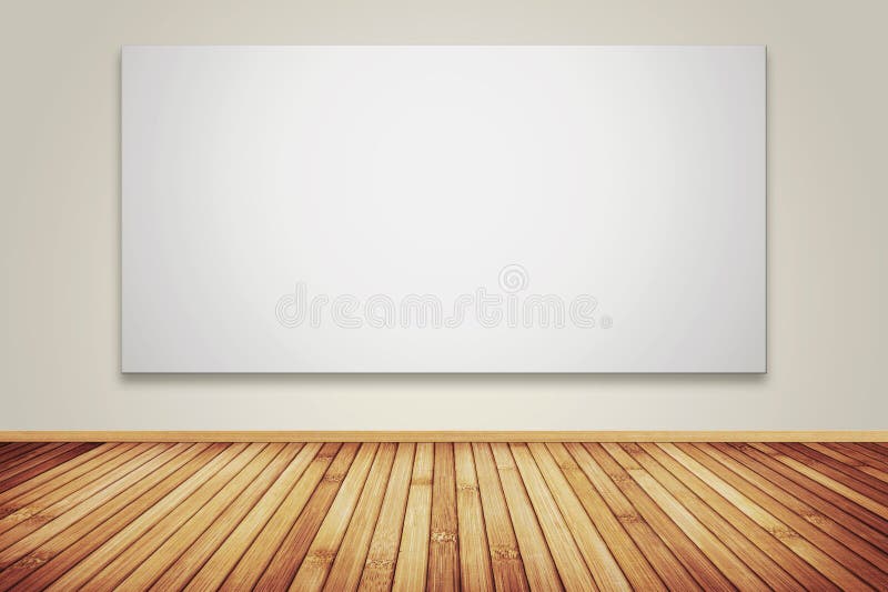 Leeres Bild stockbild. Bild von parkett, aufbau, darstellung - 31382399