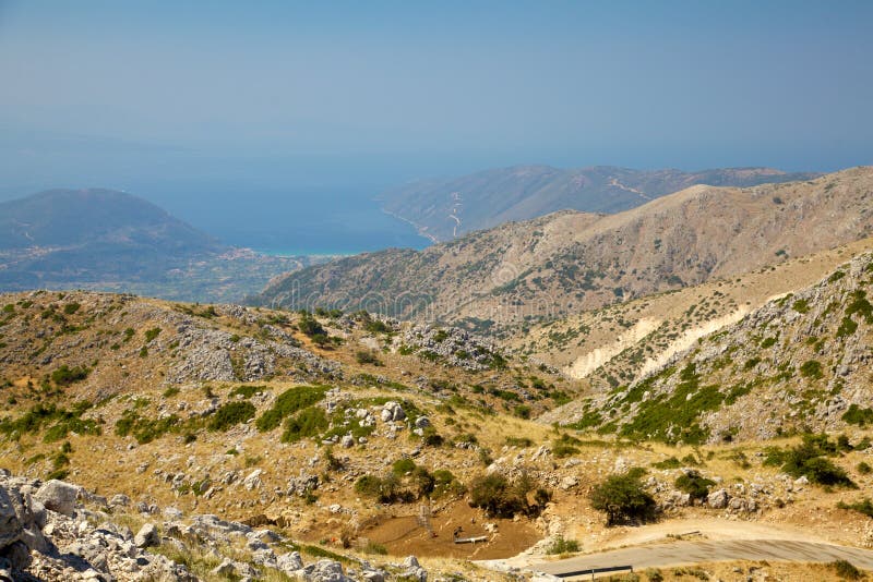 Lefkada island, Greece stock photo. Image of blue, lefkada - 37995122