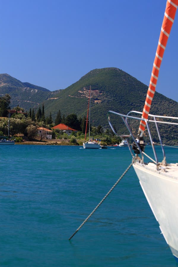 Lefkas Island stock image. Image of rock, lefkada, aqua - 4779525