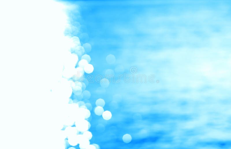 Cyan Ocean Under Blue Sky With Clouds Stock Image - Image of travel ...