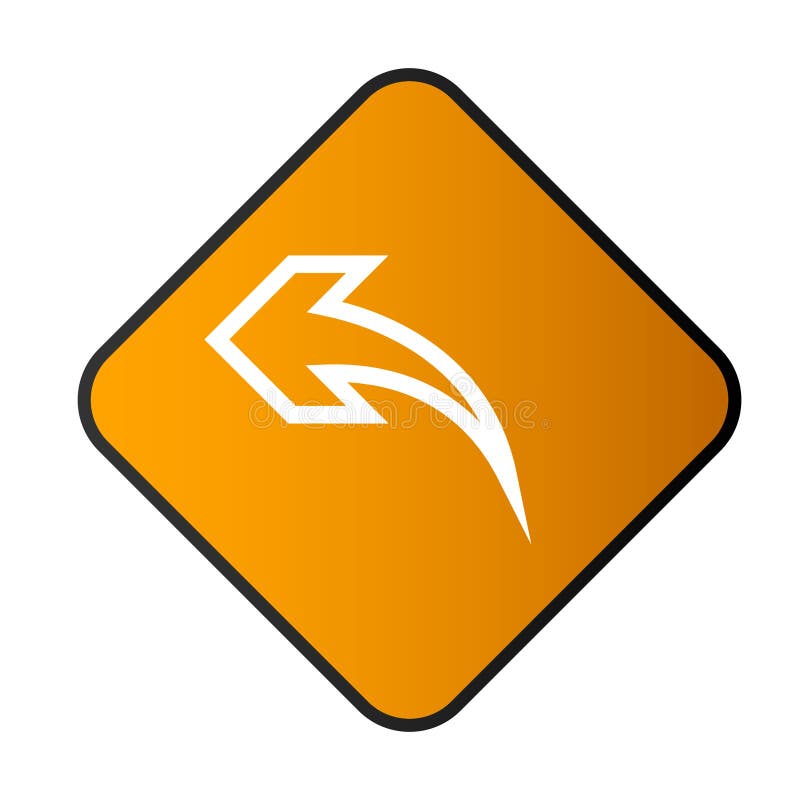 Left Arrow Button with Rectangular Frame Part 4 Stock Vector ...