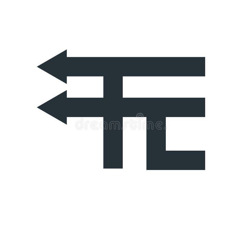 Left Arrow Icon Vector Sign and Symbol Isolated on White Background ...