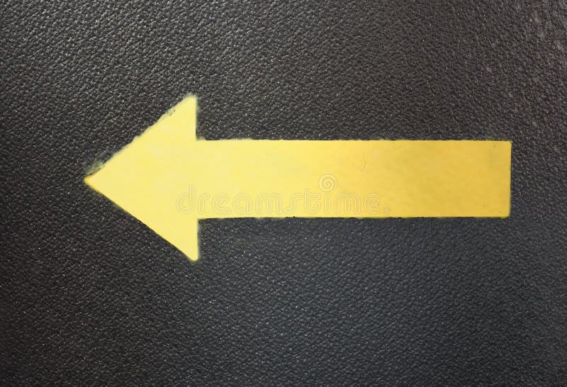 Left arrow sign stock photo. Image of signal, left, signage - 257159322