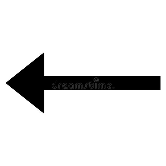 Left arrow sign icon stock vector. Illustration of internet - 224651815