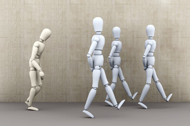 Left behind stock illustration. Illustration of relaxed - 6158006