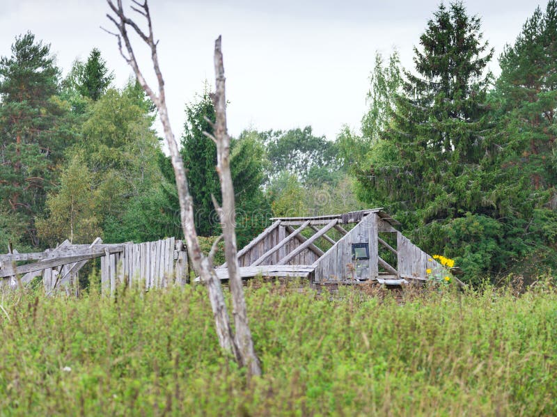 Left broken building stock photo. Image of frame, door - 33768204