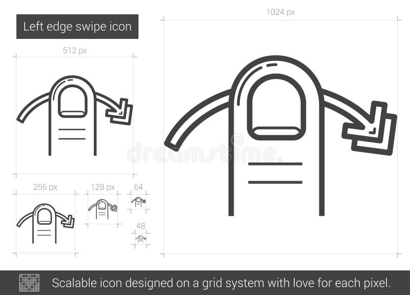 Left Right Swipe White Stock Illustrations – 904 Left Right Swipe White ...