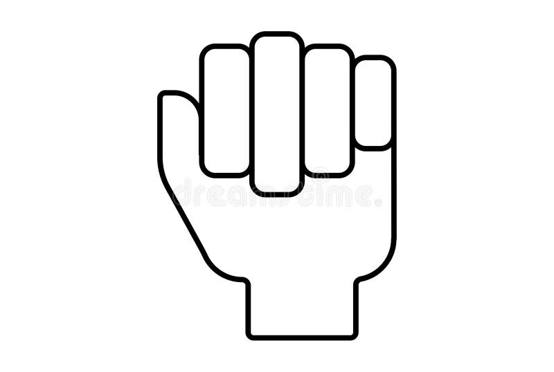 Left Hand Fist Stock Illustrations – 1,262 Left Hand Fist Stock ...