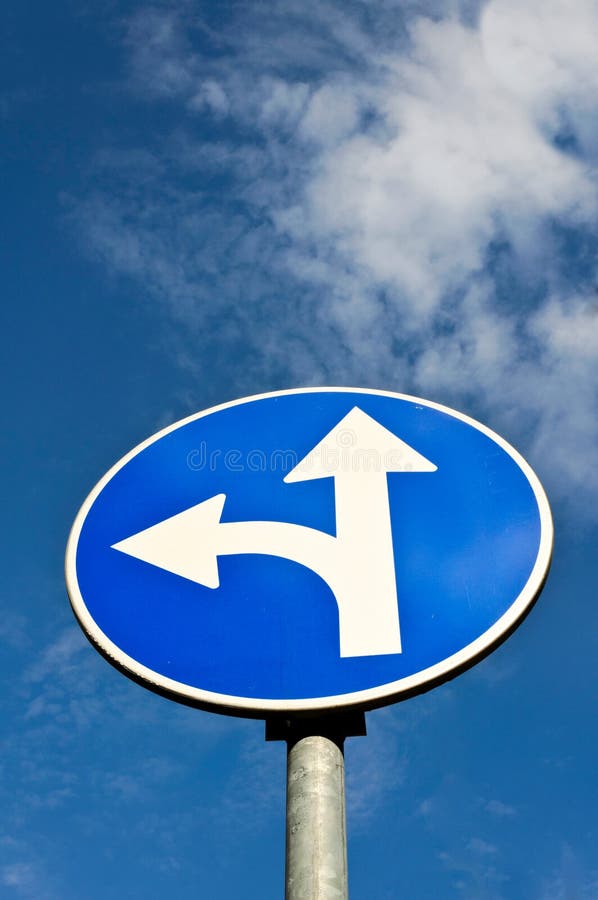 Way Forward Sign Sky Stock Images - Download 7,432 Royalty Free Photos
