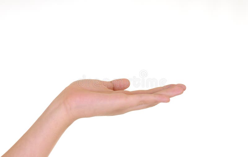 A Man S Left Hand is Holding a Phone, while His Right Hand is Holding a ...