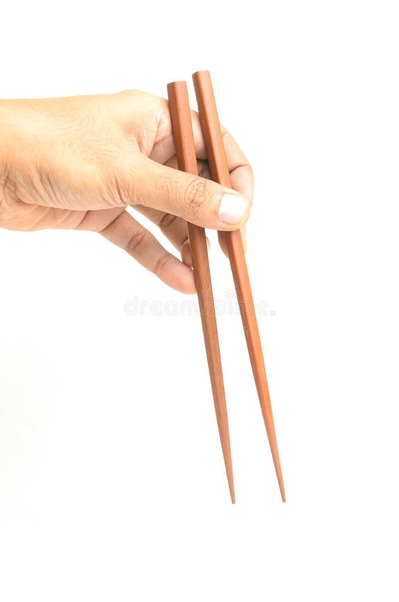 Left Hand Holding Chopsticks Stock Photo - Image of tangankanan, food ...