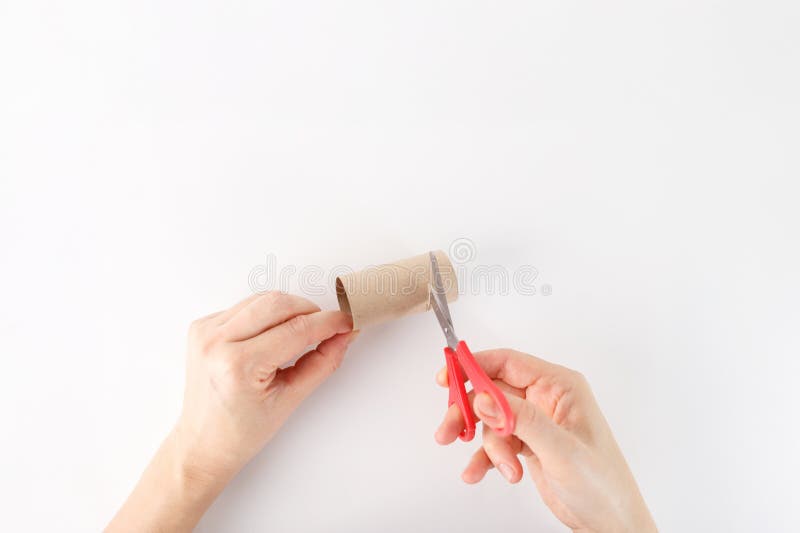 The Left Hand is Holding the Tube Steady while the Right Hand is Using ...