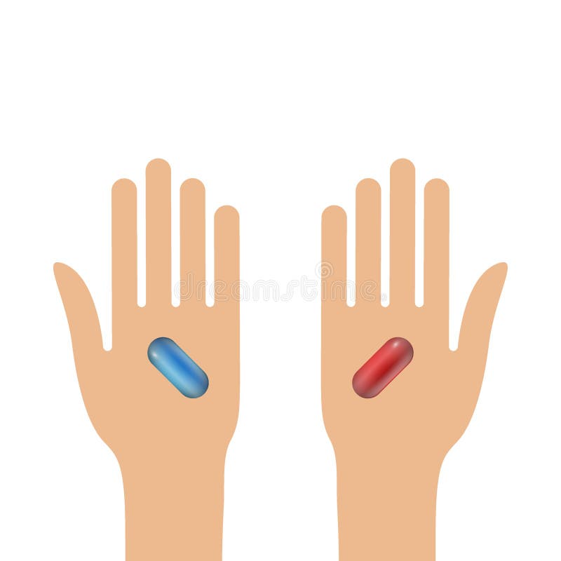 Left and Right Hand Isolated on White Stock Vector - Illustration of ...