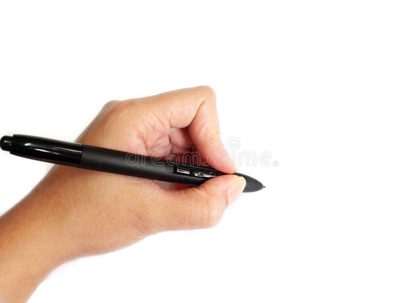 Left-handed person writing stock image. Image of blank - 13517689
