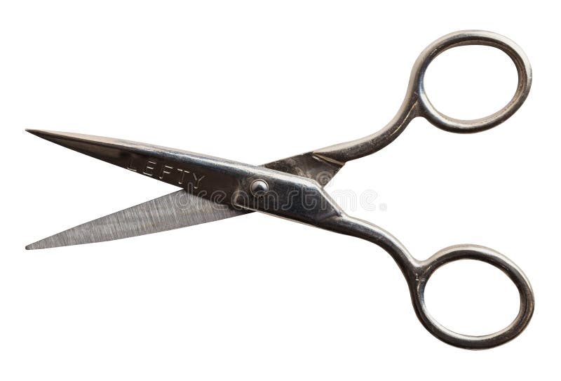 Left Handed Scissors stock image. Image of handed, left - 329015289