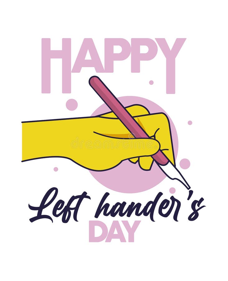 Left Hand Writing Stock Illustrations – 377 Left Hand Writing Stock ...