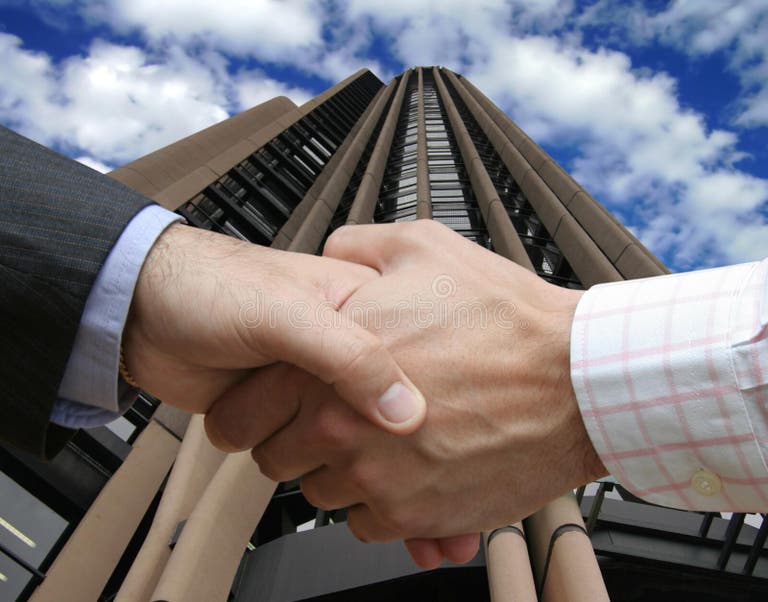 Left-handshake in the Street Stock Photo - Image of handshake, hand ...
