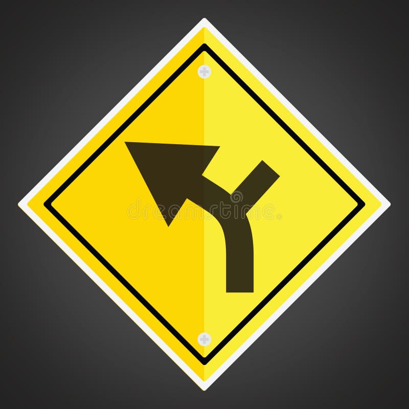 Left Horizontal Alignment Sign. Vector Illustration Decorative Design ...