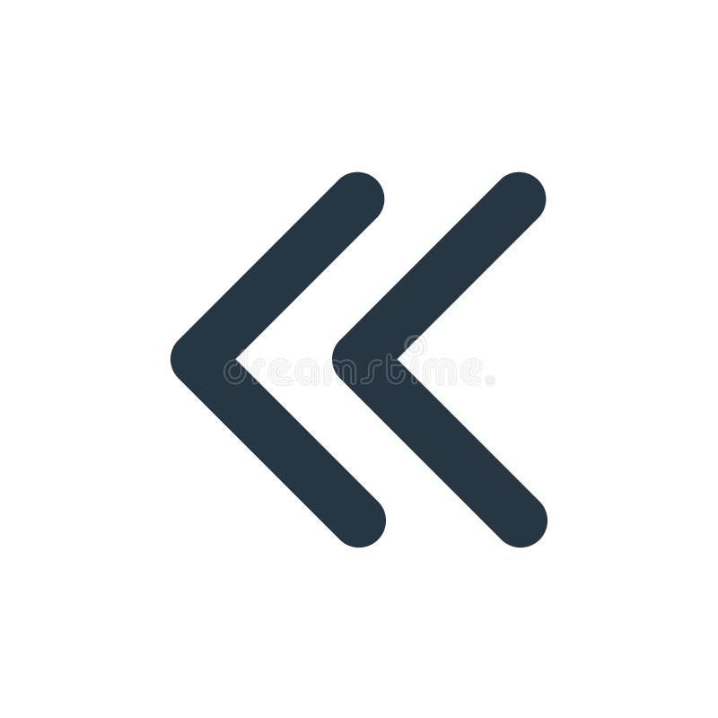 Left Icon Vector from Arrows Concept. Thin Line Illustration of Left ...