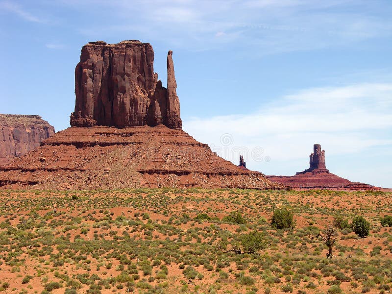Left Mitten stock image. Image of butte, america, arizona - 25711045