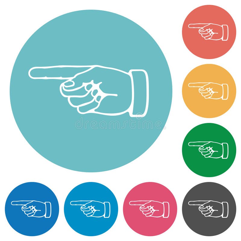 Left Hand Pointing Stock Illustrations – 2,015 Left Hand Pointing Stock ...