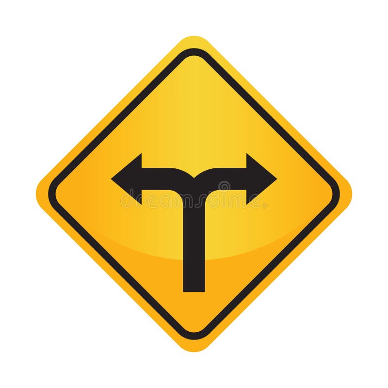 Left or Right Arrow Auxiliary Sign. Vector Illustration Decorative ...